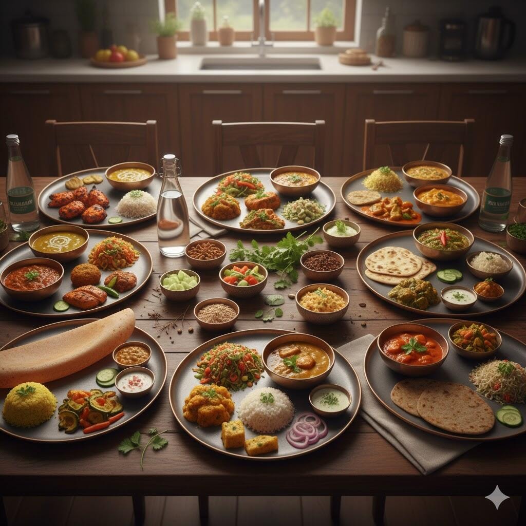 7 Diet Chart for Indian Eating Without Any Strict Food Restrictions ...